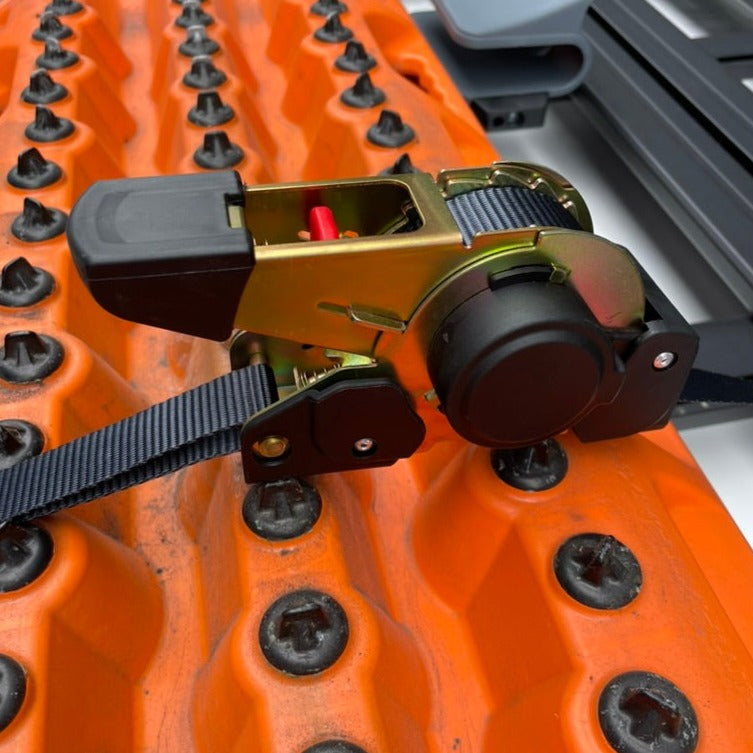 Retractable Ratchet Strap - 3.5M x 25mm (Black)