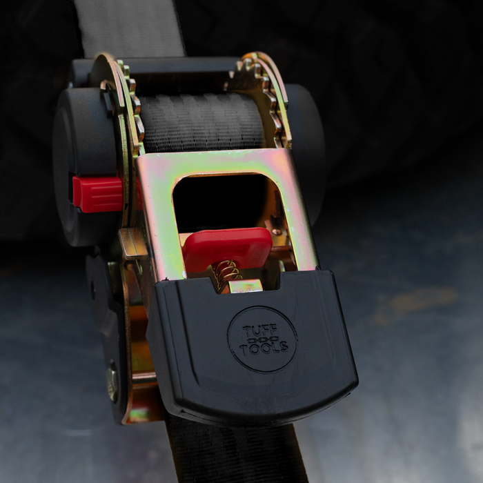 Retractable Ratchet Strap - 4.5M x 50mm (Black)